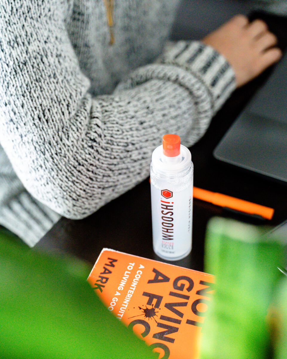 WHOOSH – SET : WHOOSH! Screen Shine Go XL (100ml) + ULTIMATE AIR MASK ...