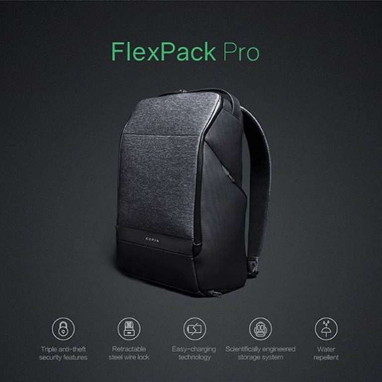 Flexpack PRO กระเป๋าเป้กันขโมยรุ่นล่าสุดจาก Korin Design ฟังก์ชั่นเต็ม ดีไซน์ล้ำ พร้อมส่ง!