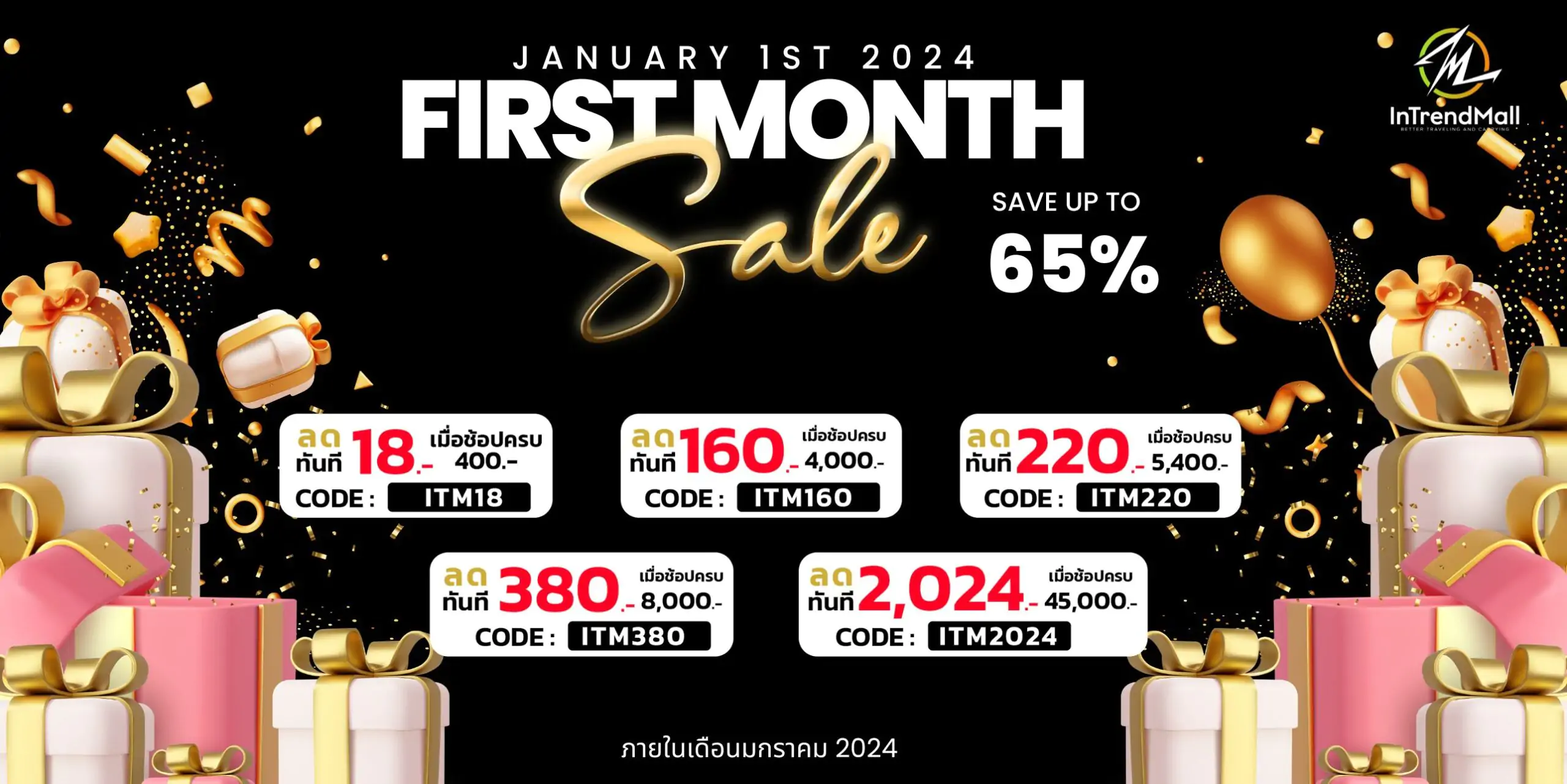 First Month Sales 2024 - InTrendMall